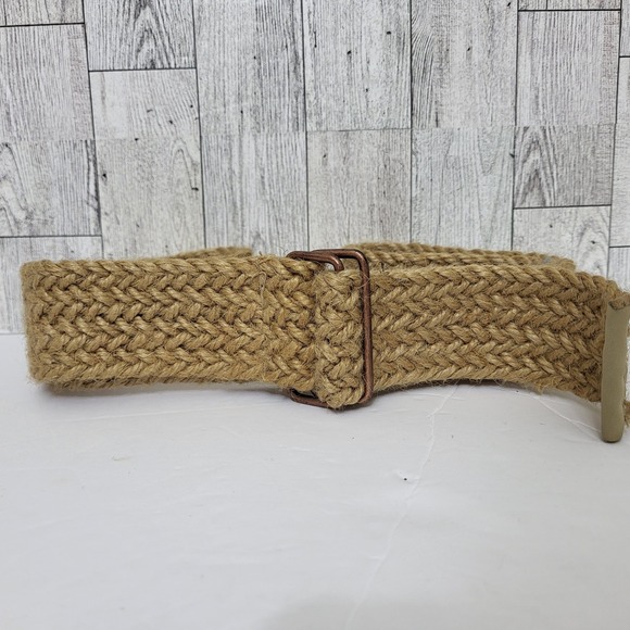 Accessories | Iron Clothing Company Natural Woven Jute Fiber Belt Boho ...